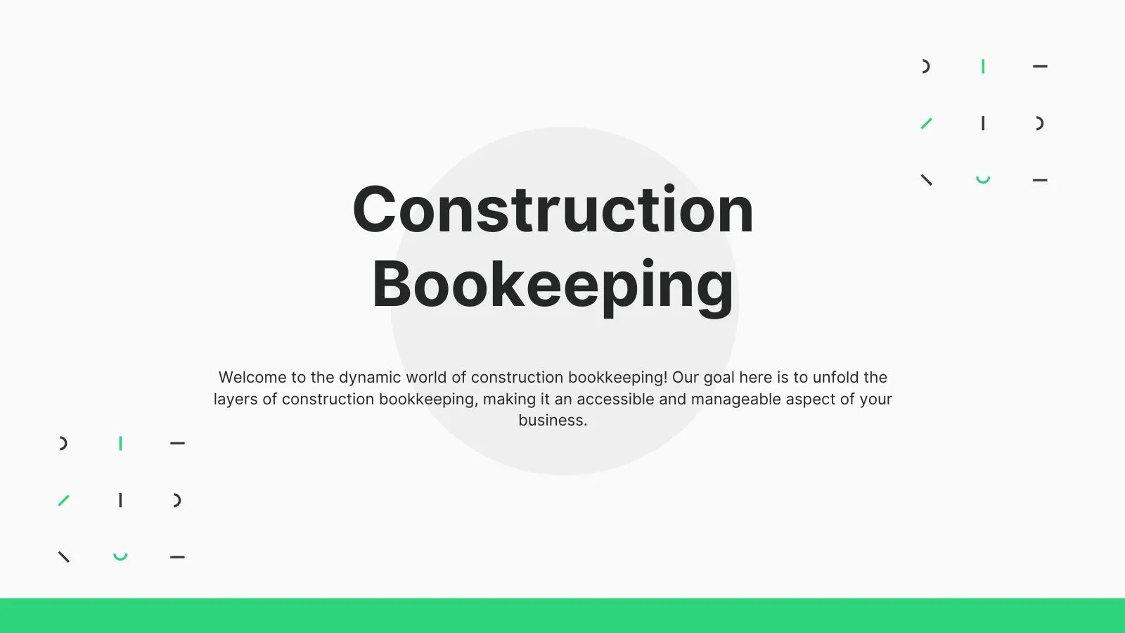 Construction Bookkeeping: A Comprehensive Guide