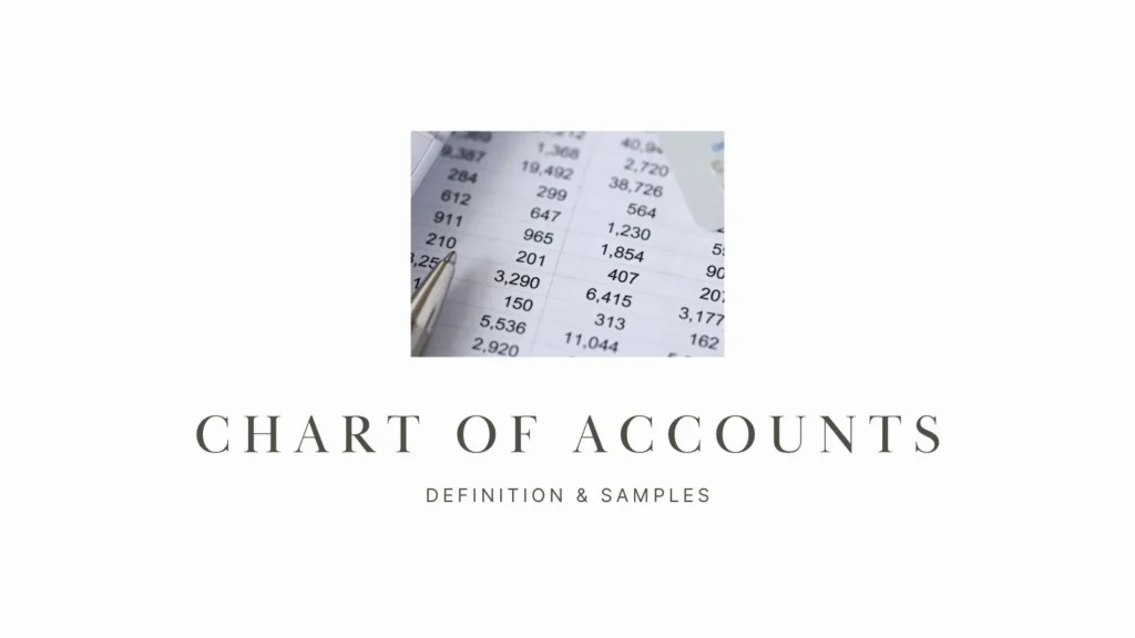 Chart of Accounts (CoA): Definition & Examples